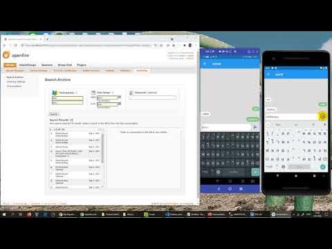 Flutter Openfire XMPP Client App for practice - YouTube