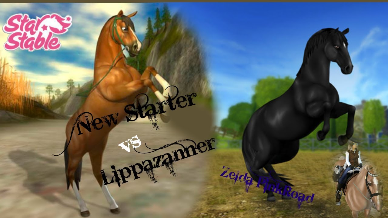 Star Stable online New starter vs. Lippy - YouTube