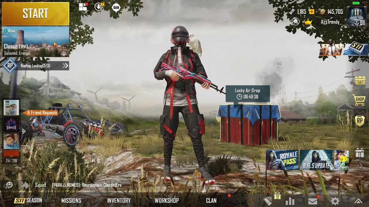 PUBG MOBILE SEASON 11 ! Rank PUSHHHHHHH - YouTube