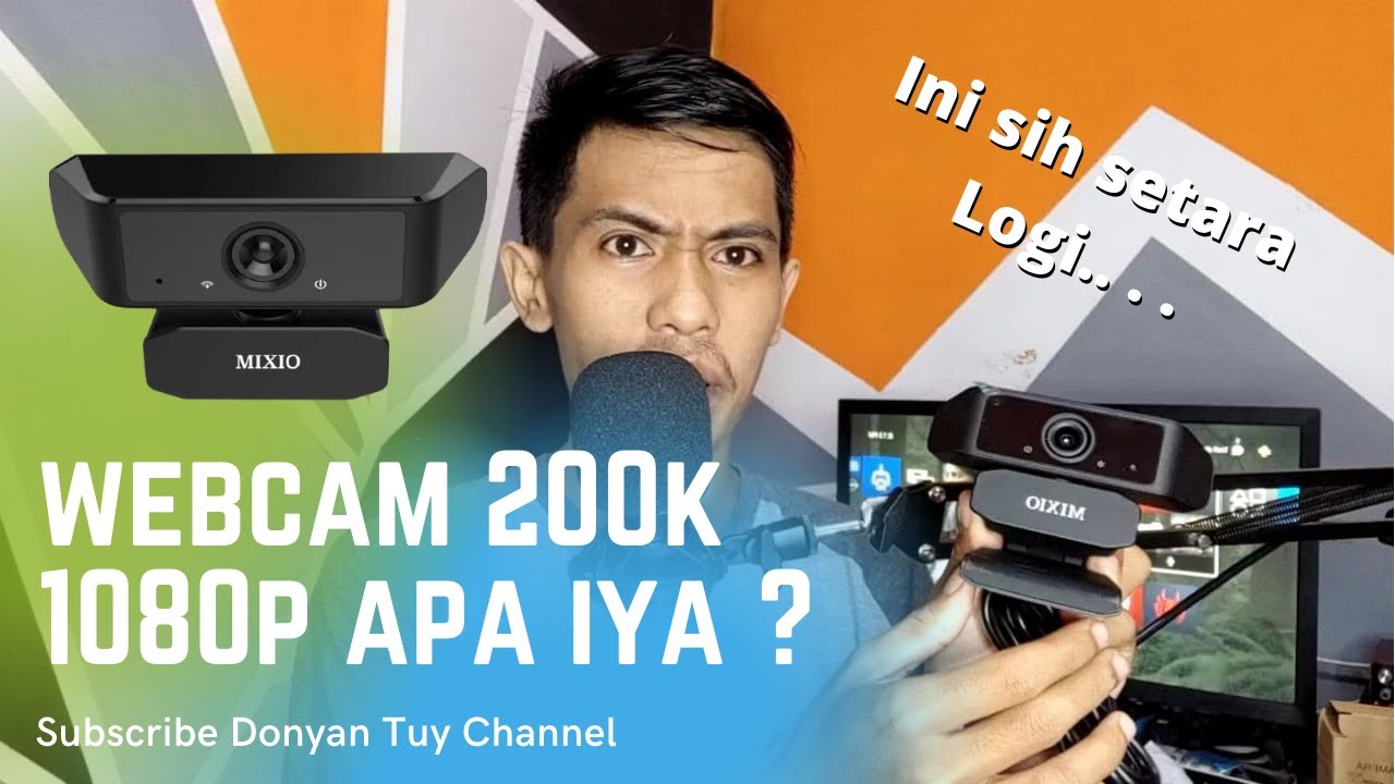 MIXIO Z1 WEBCAM COCOK BUAT ONLINE CLASS DAN KONTEN CREATOR - YouTube