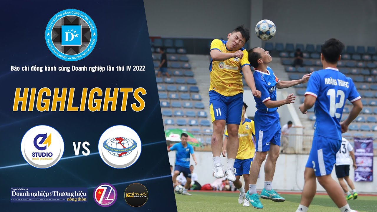 Highlights: C4 STUDIO -vs- HOÀNG THU | V1 - Giải Báo chí đồng hành cùng Doanh nghiệp lần thứ IV ...