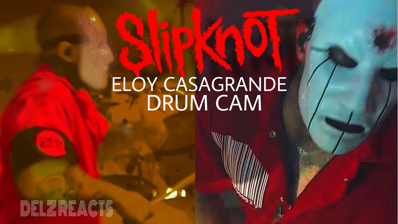 Eloy Casagrande Slipknot Drum Cam , PURE MADNESS #slipknot #drummer ...
