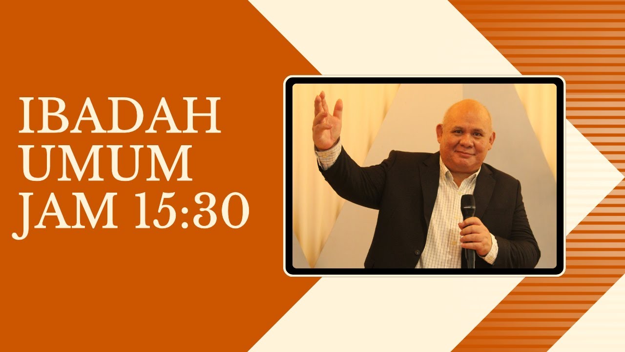 Ibadah Raya 15:30 | Pdt. Jimmy Mailangkay | Percayakanlah semuanya ...