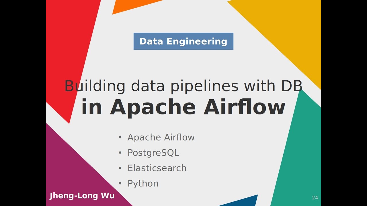 [Data Engineering] 4-3. Building Data Pipelines with DB in Apache ...