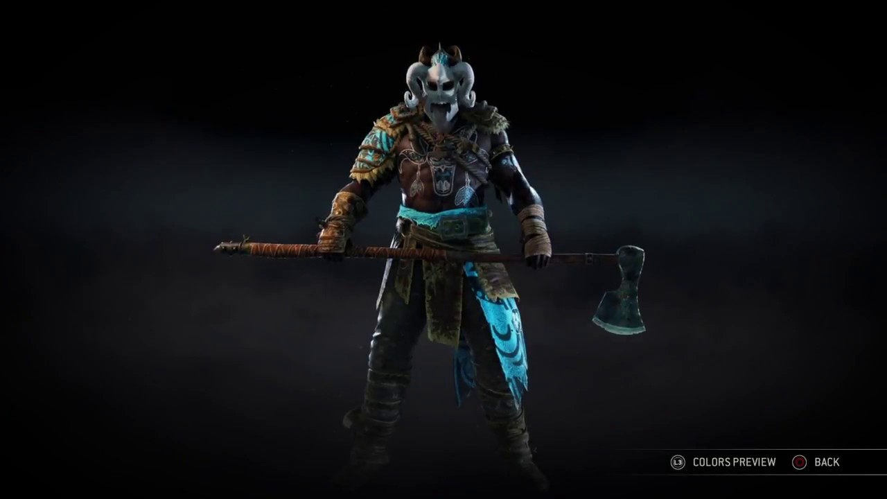 For Honor:Season 4 All New Winter Event Mask Outfits - YouTube