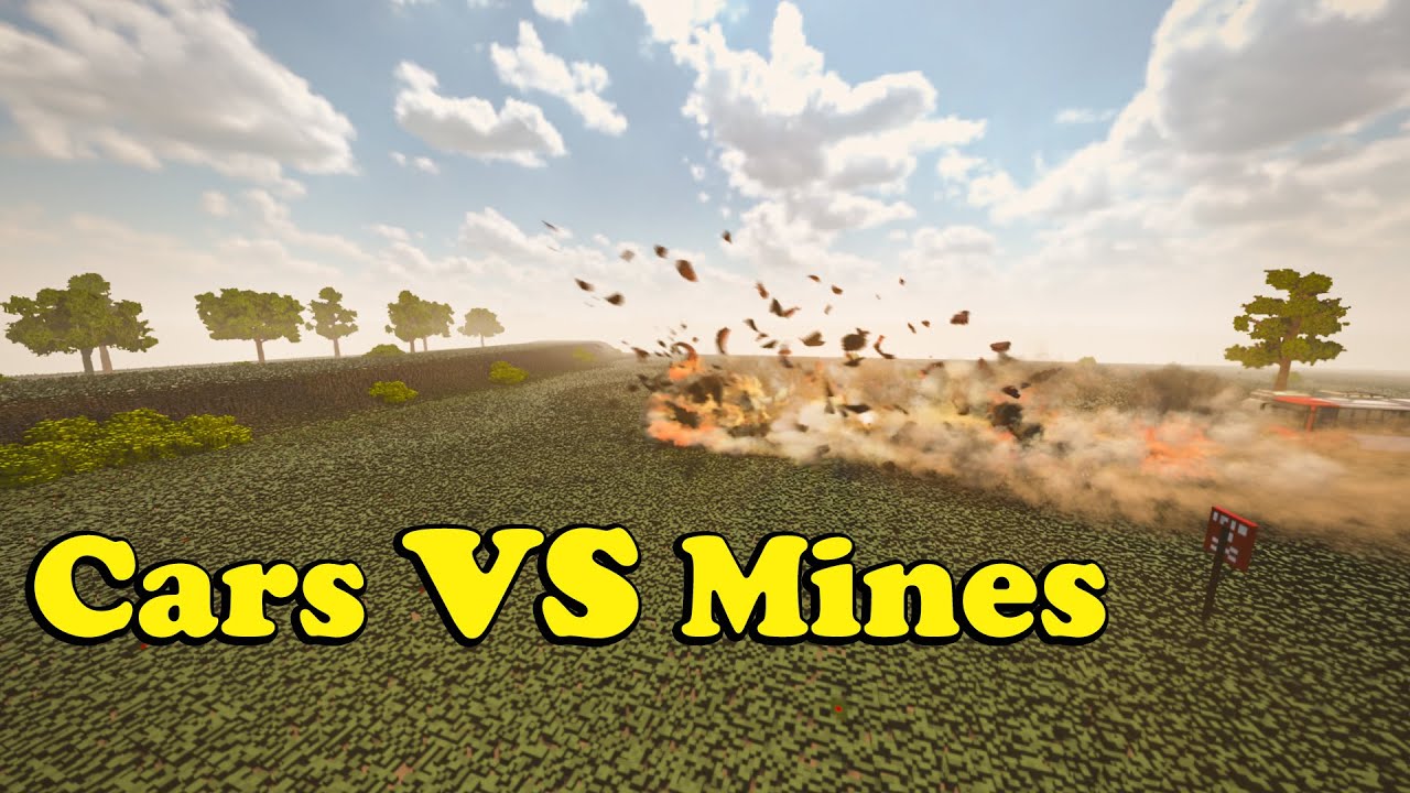 Cars vs. Mines 🐻 Teardown - YouTube