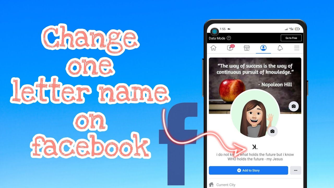 how to one letter name on facebook - YouTube
