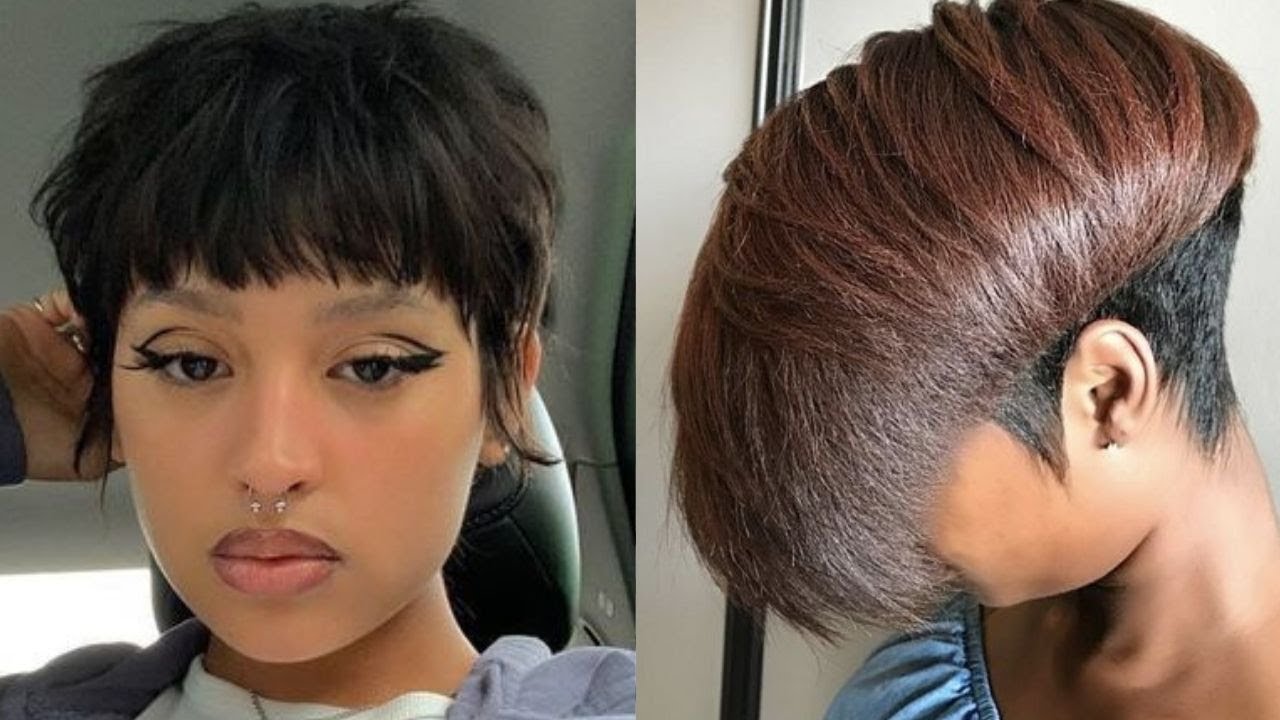22 Dope Short Haircuts for Black Ladies To Shake Up Boring Hair - YouTube