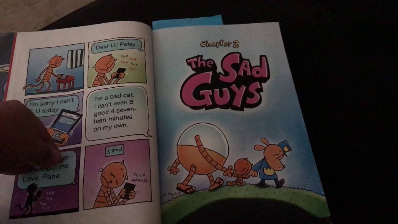 Reading Dog Man - YouTube