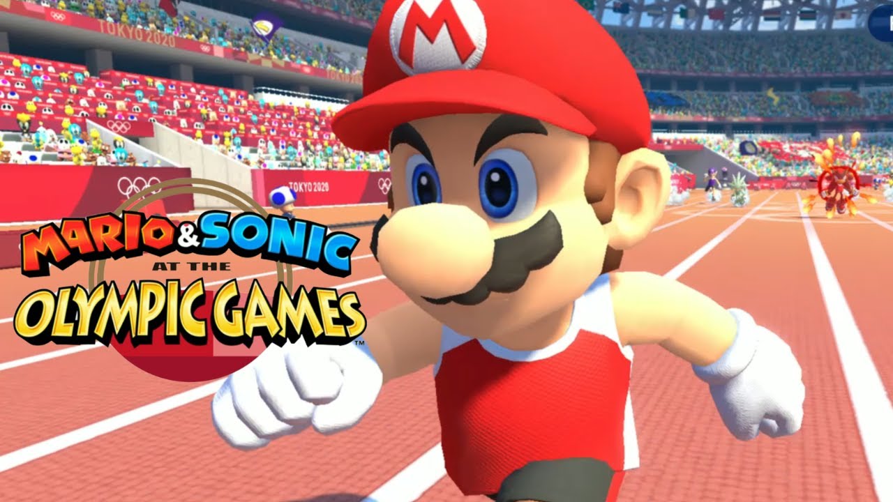 100m ( Gameplay ) Mario & Sonic At The Olympic Games Tokyo 2020 Event ...