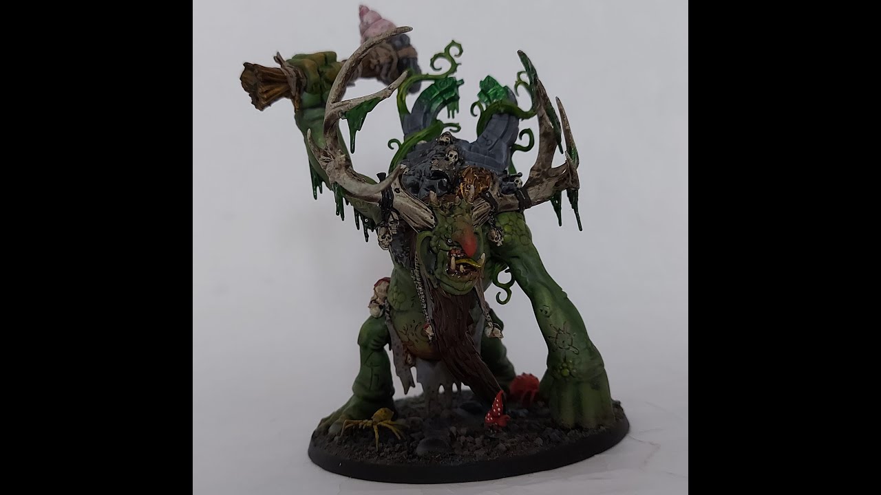 Trugg - building and painting the Troggoth King - YouTube