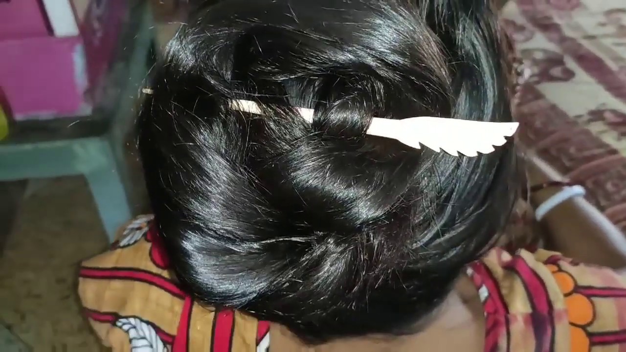 Mahi (Long Hair Queen) | My Long Hair Play At Home | silky hairs - YouTube