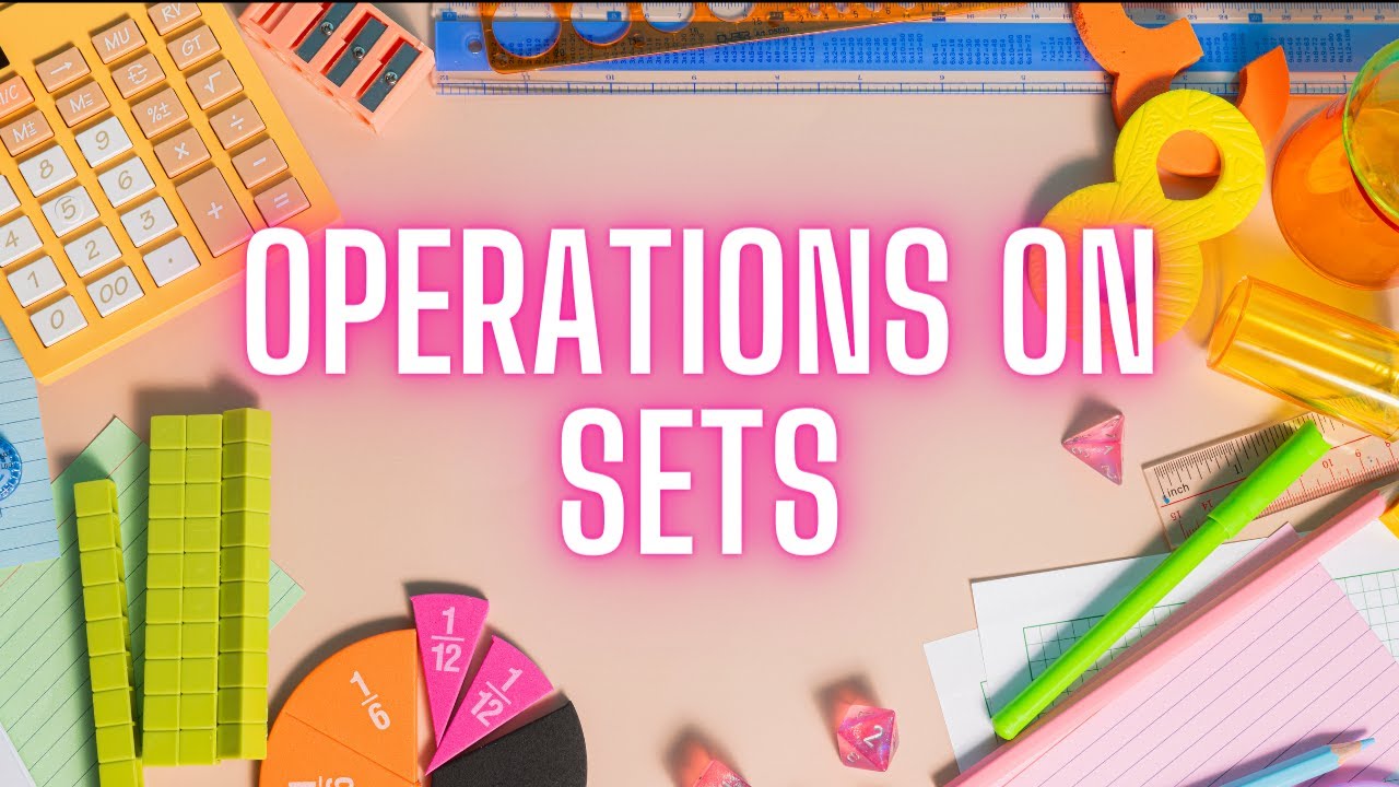 Operations Of Set Basic Mathematics Tricks Maths Mathstricks Youtube 3293
