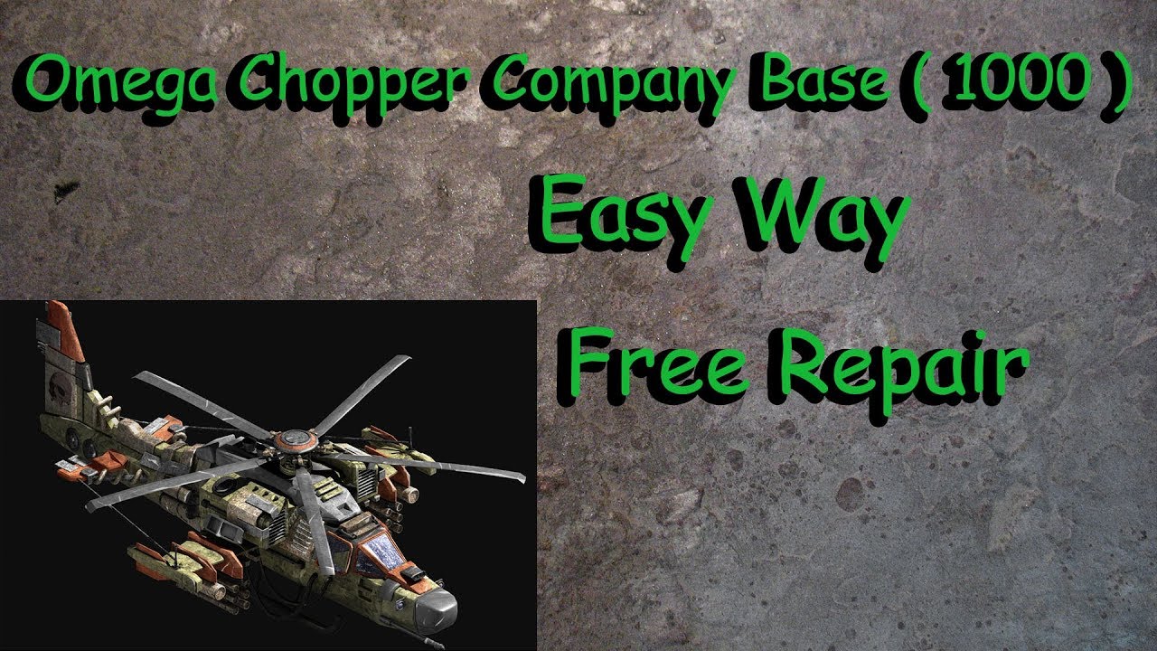 War Commander Omega Chopper Company Base 1000 Easy Way Free Repair ...