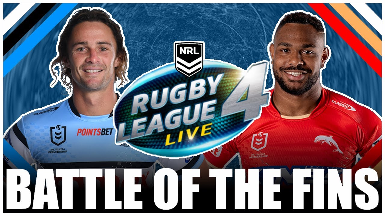 Cronulla Sharks vs Dolphins Top 4 Fins Battle on RLL4 | NRL Round 15 ...