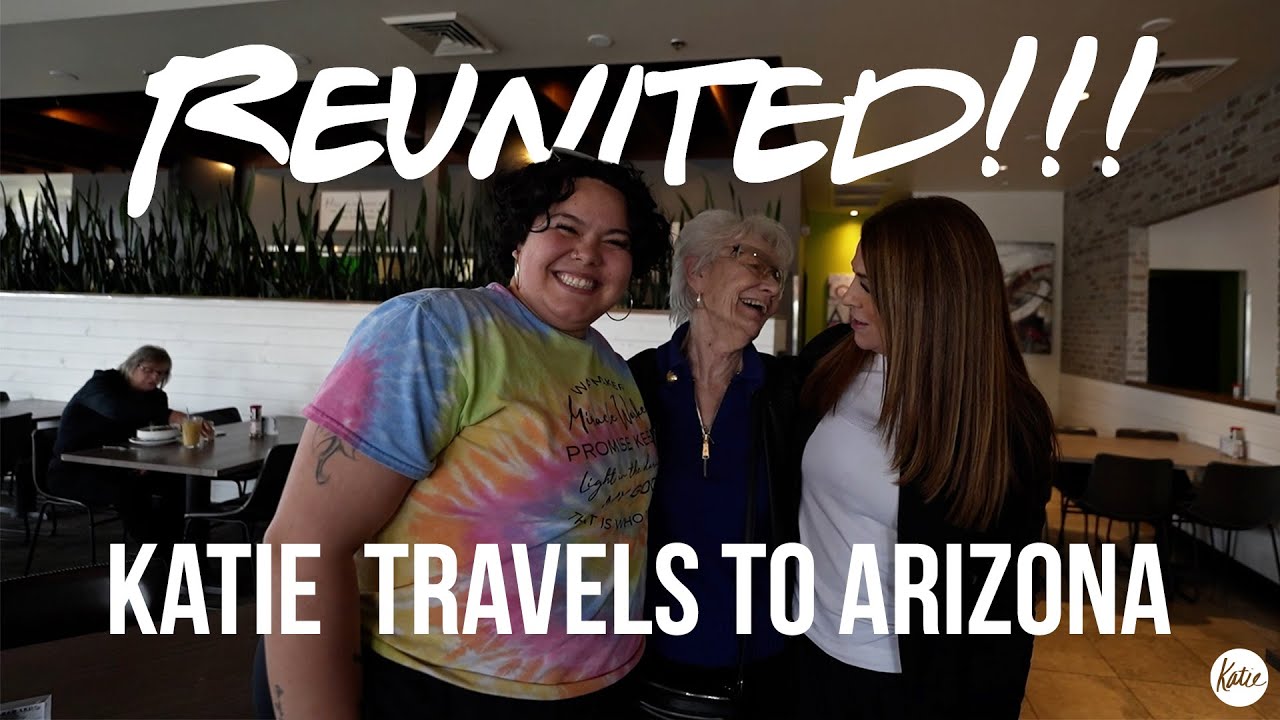 REUNITED!!! Katie Travels To Arizona // Katie Souza Vlog #1 - YouTube