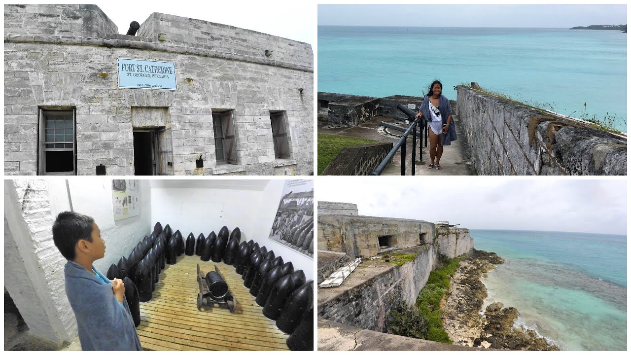 Fort St Catherine St George's Tour (Bermuda Cruise Vlog) - YouTube