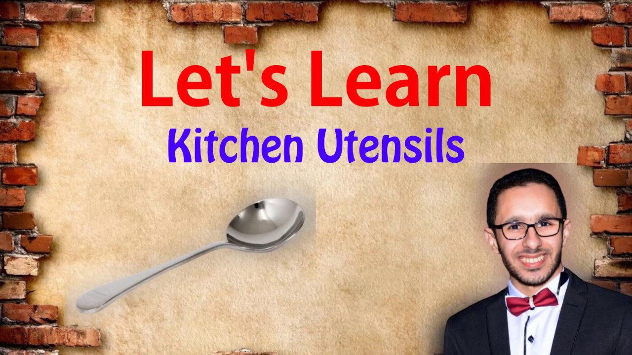 Let's Learn Kitchen Utensils | Spoon | Speech Language Therapy at Home ...