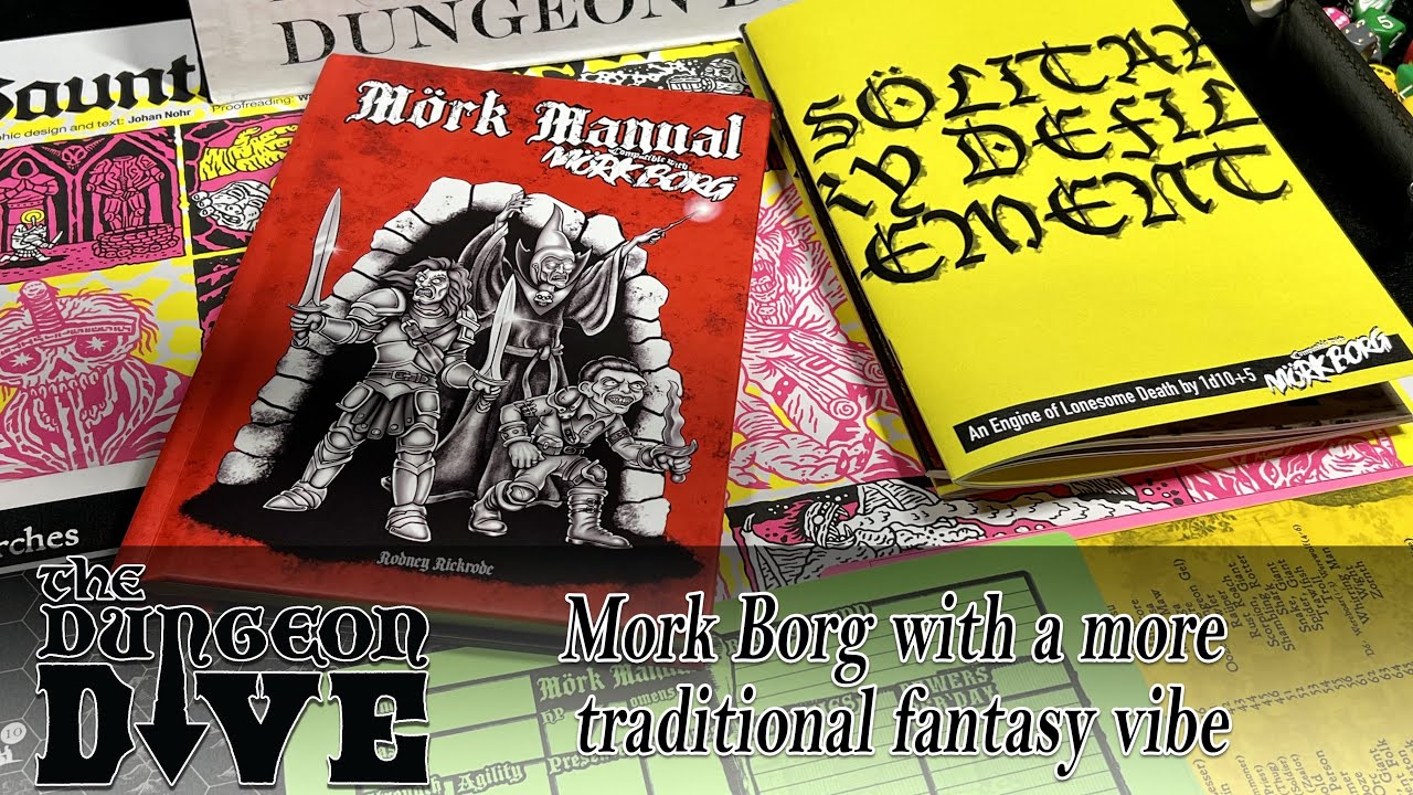 Mork Manual - Flip through, review, and session 0 (solo RPG) (Mork Borg ...