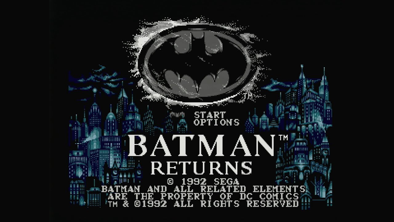 Batman Returns (Genesis / Mega Drive) Playthrough - YouTube