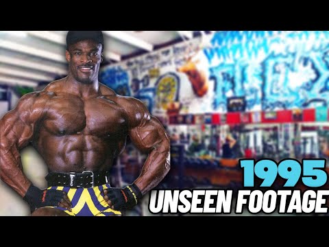 1995 RONNIE COLEMAN Training at METROFLEX Gym Texas