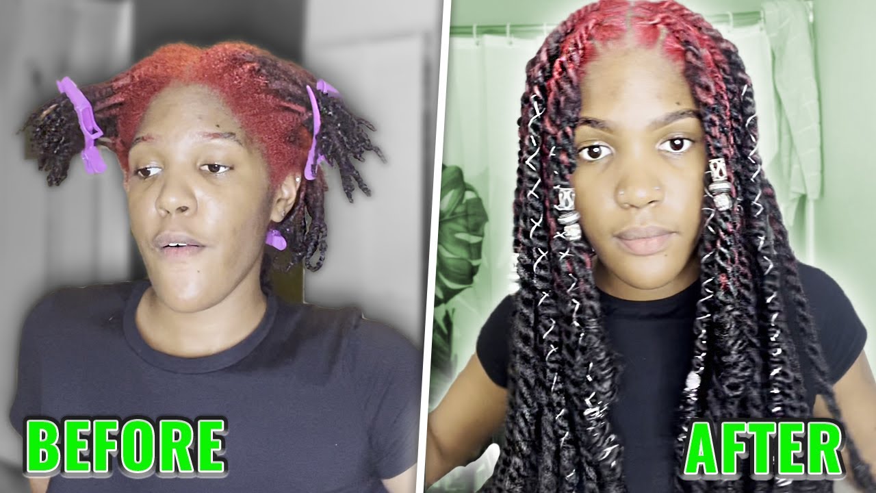 Watch Me Do a Loc Extension Hairstyle:Tips to Level up Your Hairstyle ...