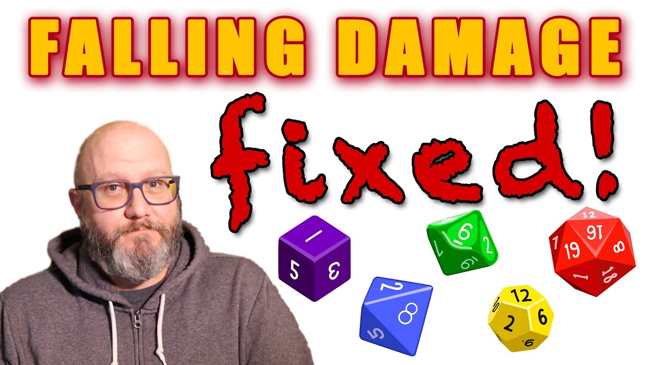 Falling Damage Fixed - D&D, Dungeons & Dragons | Tabletopics with Bill ...