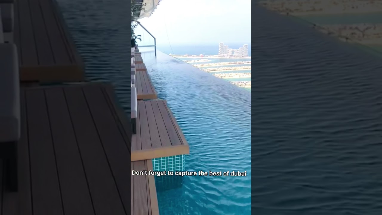 Aura SkyPool lounge Dubai|Dubai new visiting place |world’s highest 360 ...