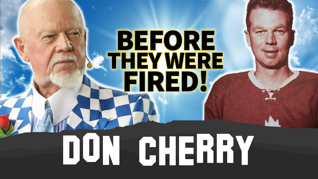 Don Cherry | Before They Were Famous | Fired from Hockey Night In ...
