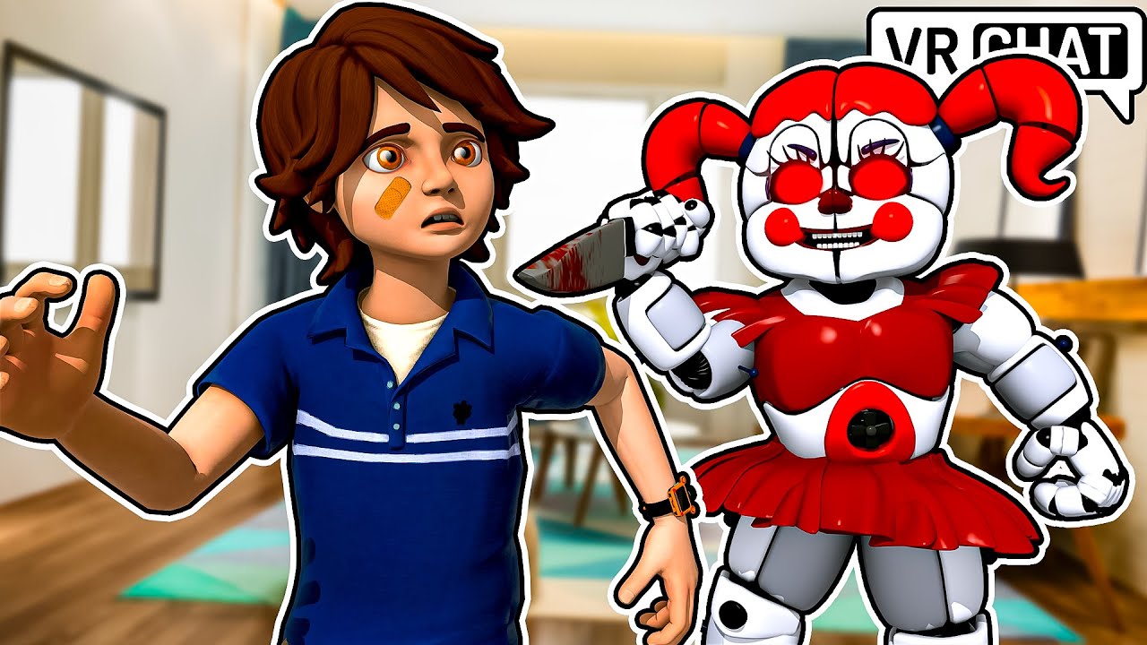 Circus Baby is Gregory's EVIL STEP MOM!? in VRCHAT - YouTube