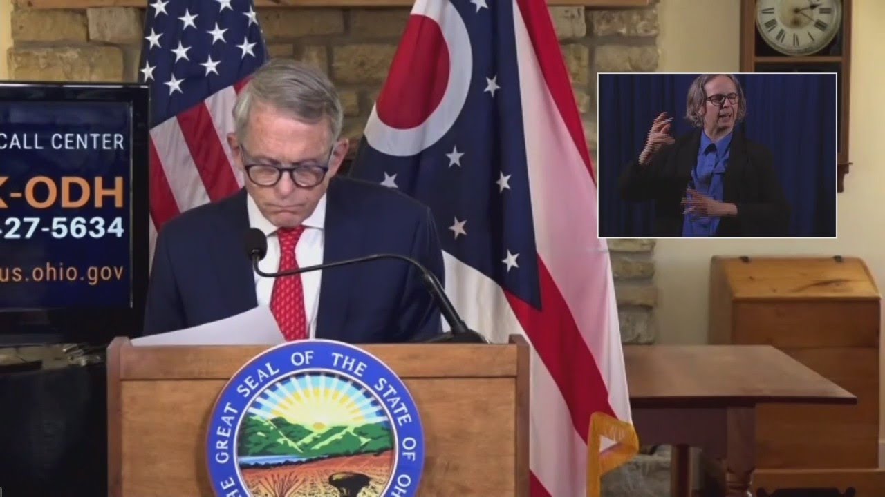 DeWine and Dr. Chris Peltier discuss importance of childhood vaccines ...