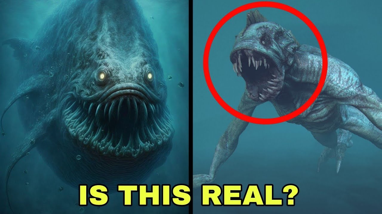 5 Mysterious Creatures Caught On Camera : Top 5 STRANGE Creatures - YouTube