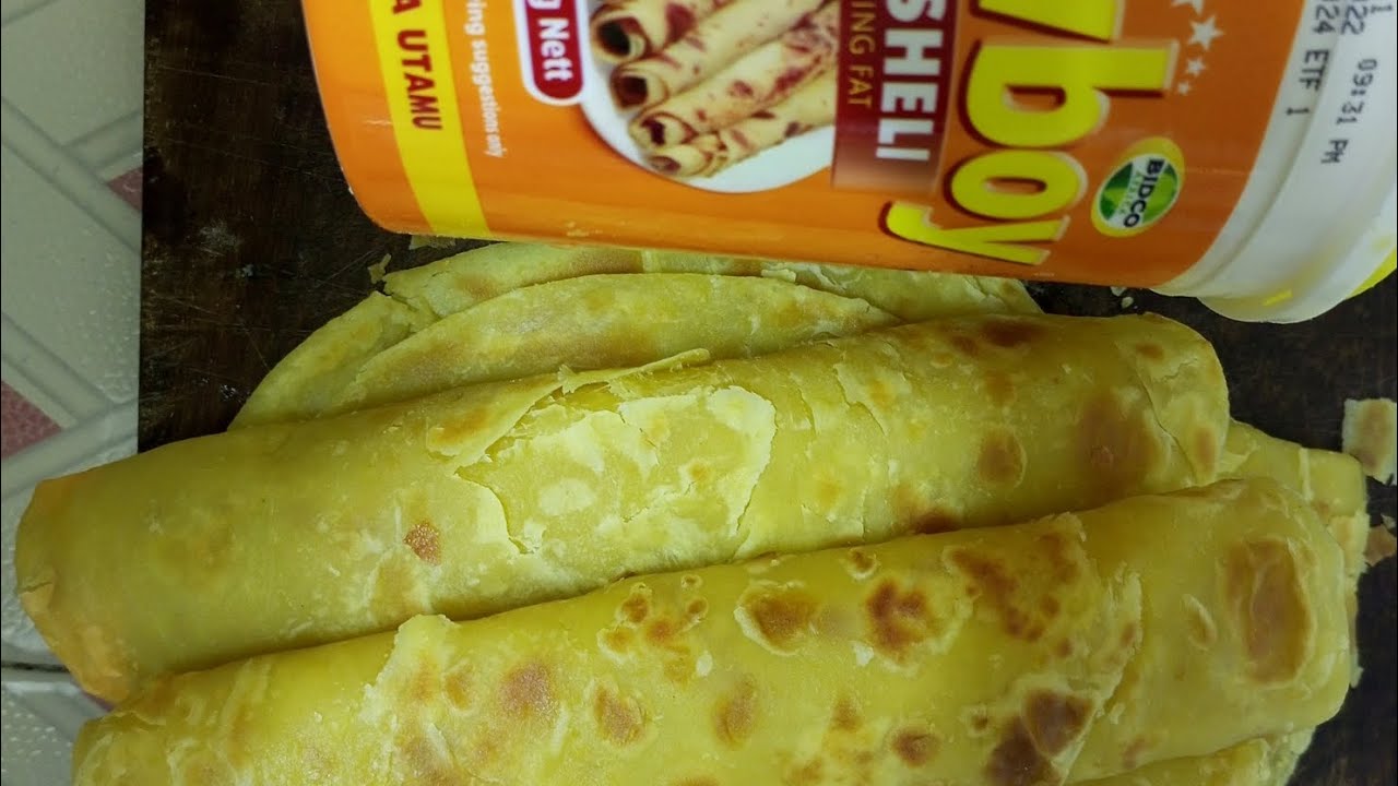 chapati,jinsi ya kutengeza chapati zenye kurasa zaidi ya nne tukitumia ...