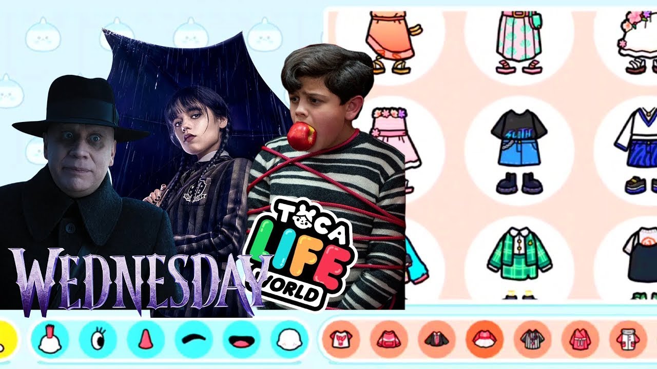 Wednesday Addams Toca Life World 💕What s your favorite character 😱 ...