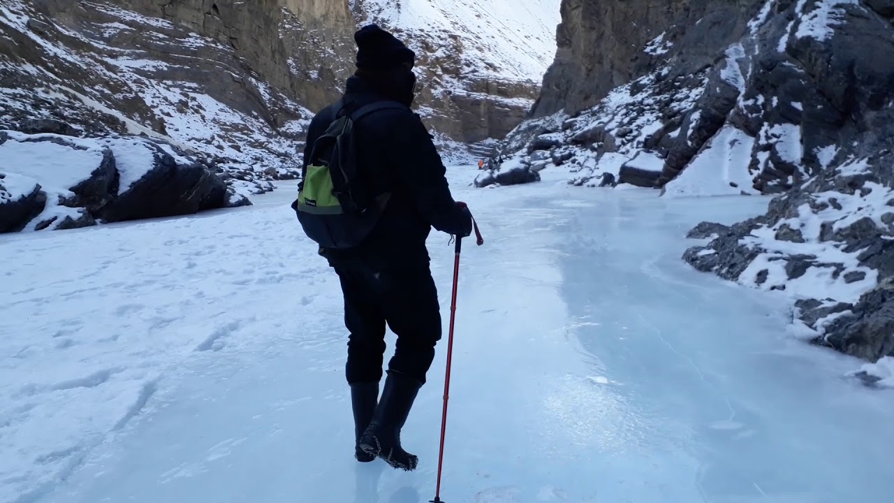 Chadar Trek or Frozen River Trek 2018 - YouTube