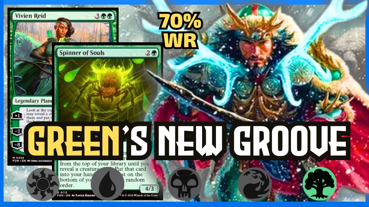 🟢One Dragonstorm Card BOOSTED Mono Green | MTG Arena Standard Tarkir ...