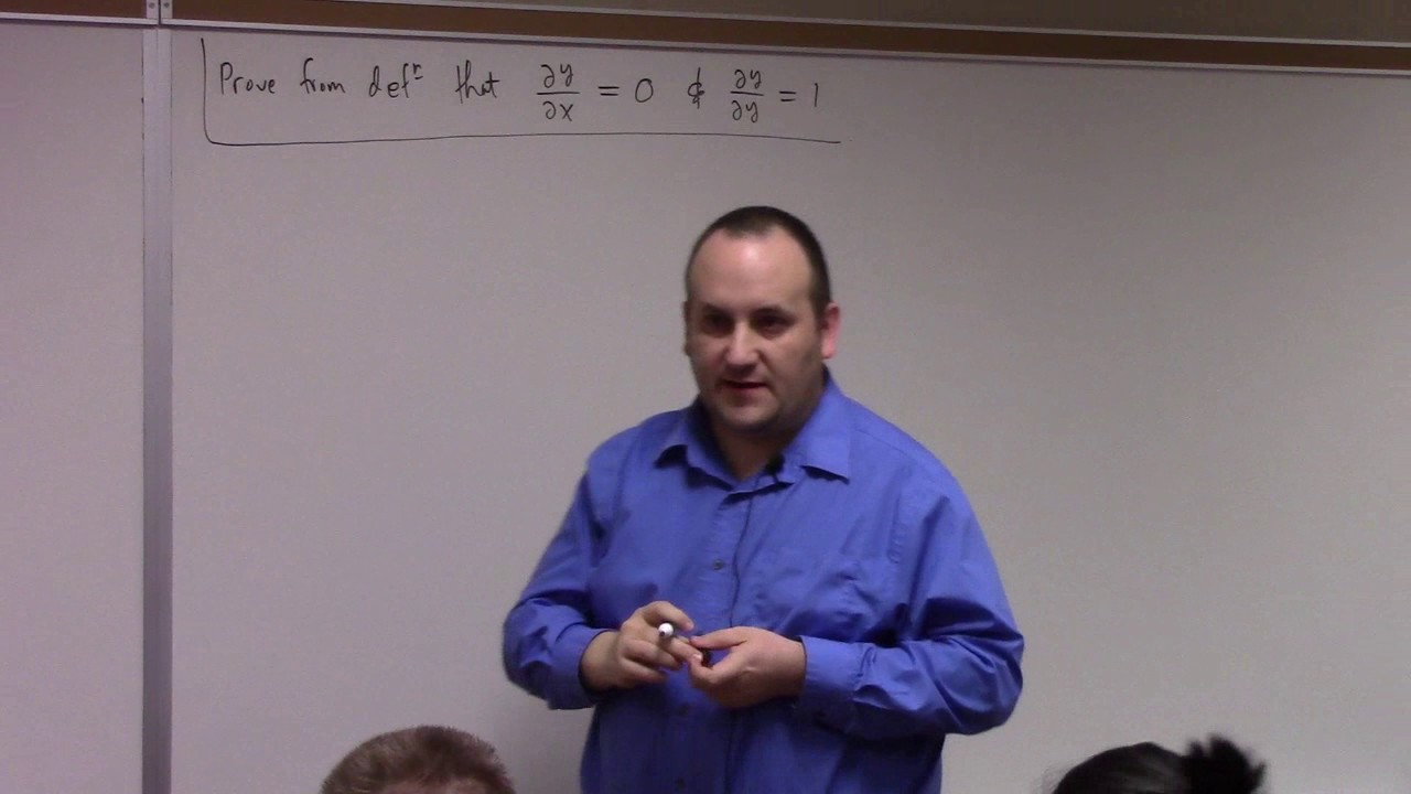 Multivariate Calculus: gradient and contour plots, 2-14-17, part 1 ...