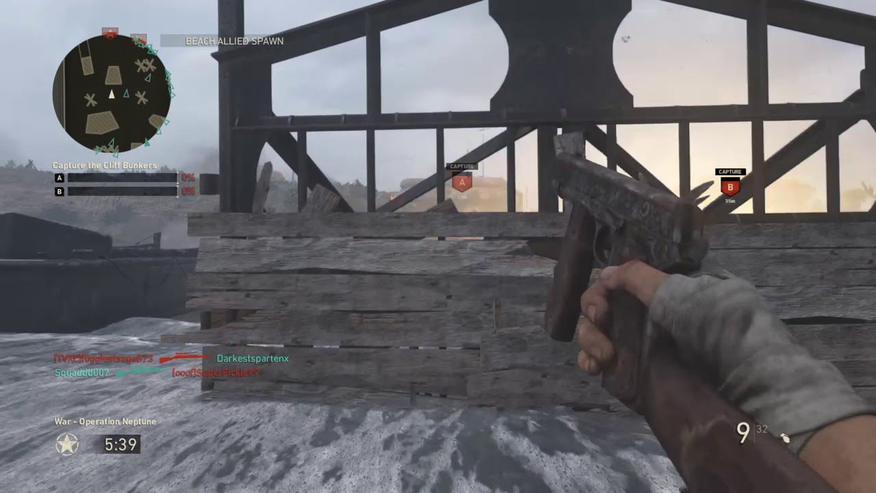 Call of Duty®: WWII Huge Long Shot with M1911 Jupiter - YouTube