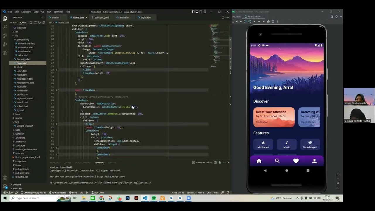 UTS Pemrograman Mobile Praktikum | Kelompok 2 I1 - YouTube