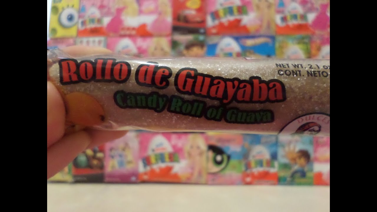 ROLLO DE GUAYABA CANDY ROLL OF GUAVA - YouTube