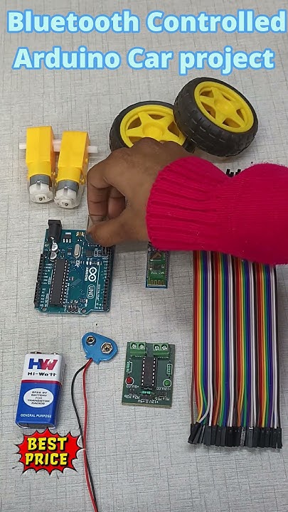 🤖Arduino Bluetooth Control Robotic Car #unboxing #ytshorts #workingmodel #roboticcar # ...