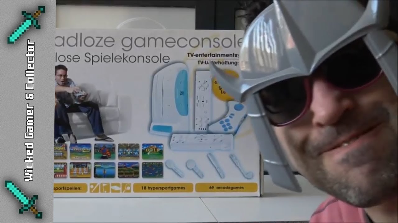 China Knockoff / Nintendo Wii Clone Console / 16-bit Sport Version ...