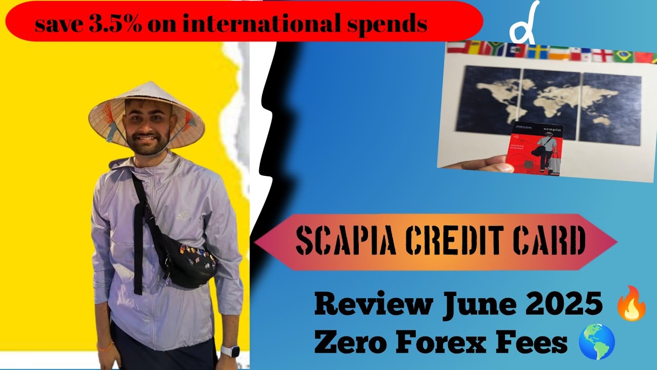 Scapia Credit Card Review / Zero Forex Markup Credit Card - YouTube