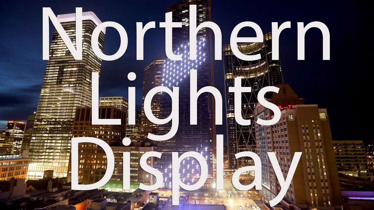 Northern Lights Display - YouTube