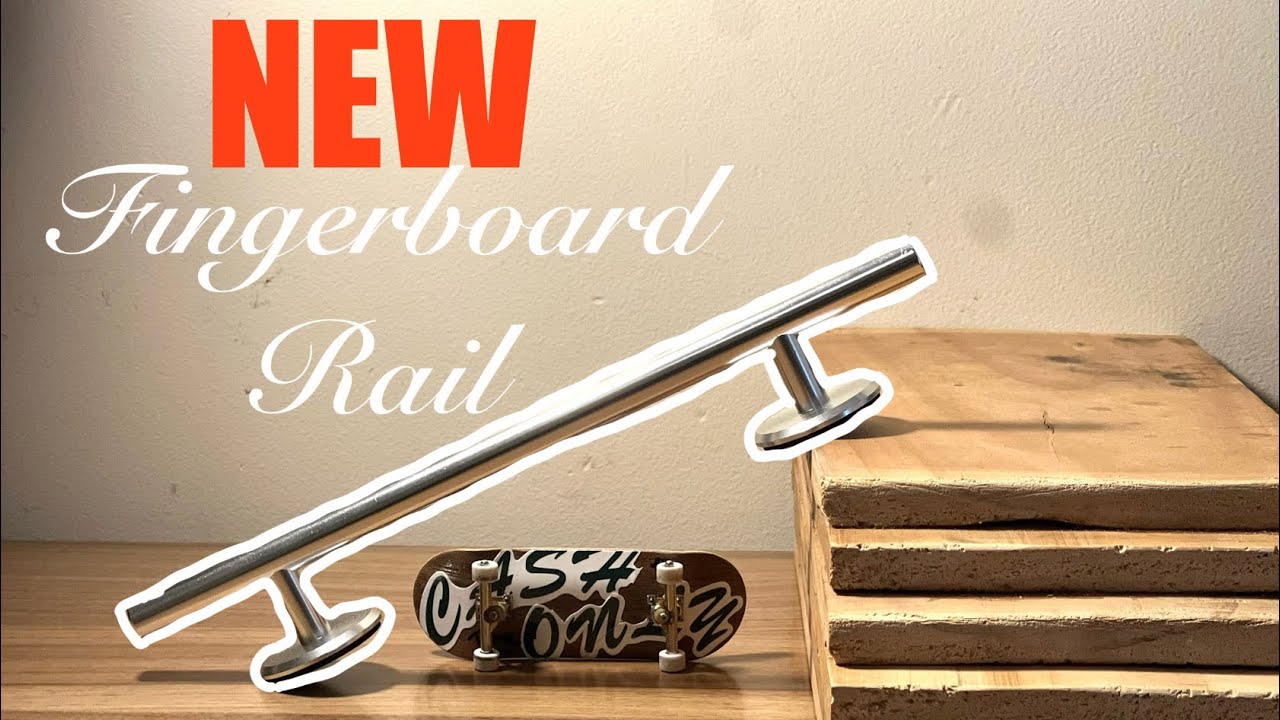 New Fingerboard Rail Unboxing! (+ DIY Stairset and Sesh!) - YouTube
