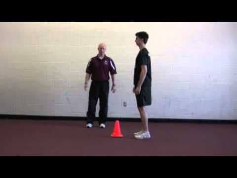 Plyometrics- Standing Jumps- Cone Hops with 180 Degree Turn - YouTube