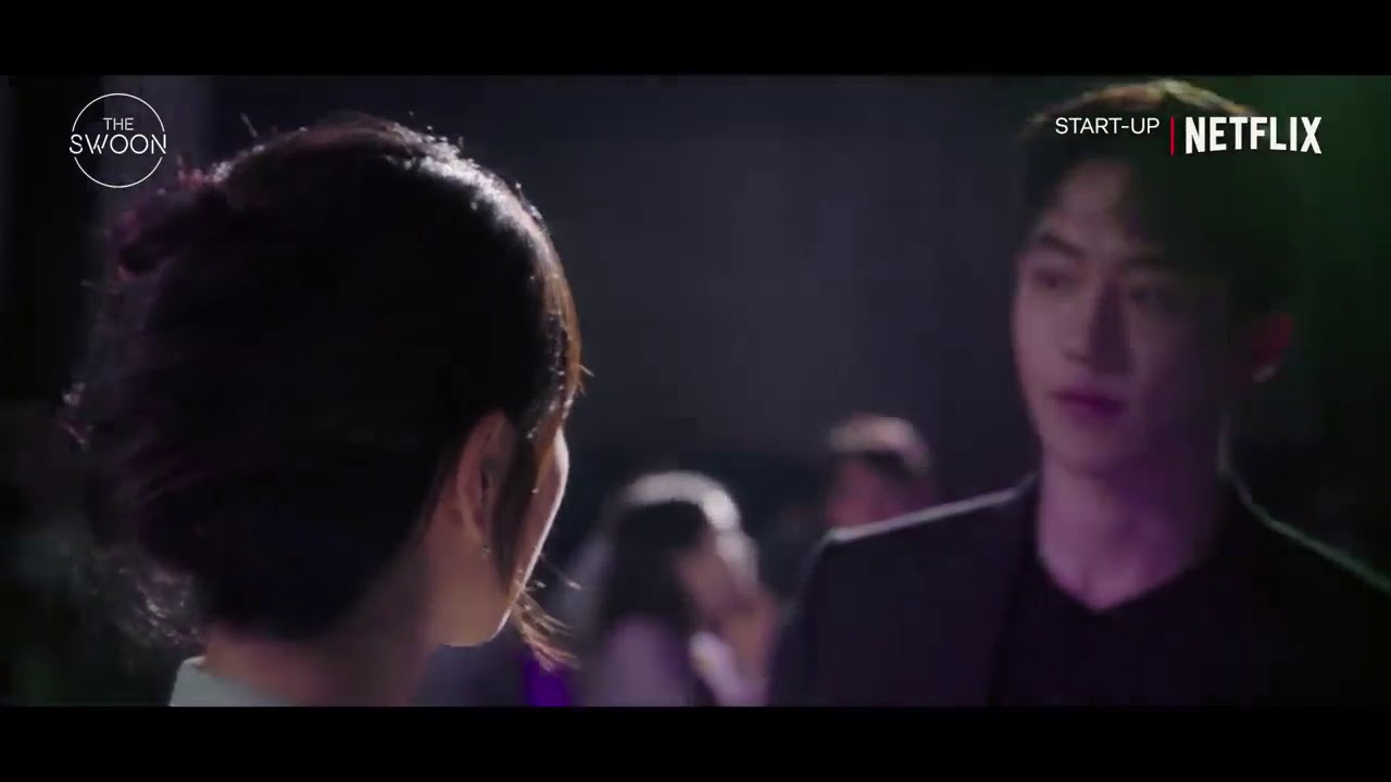 Start Up Nam dosan and Seo dalmi first meet in a party! - YouTube