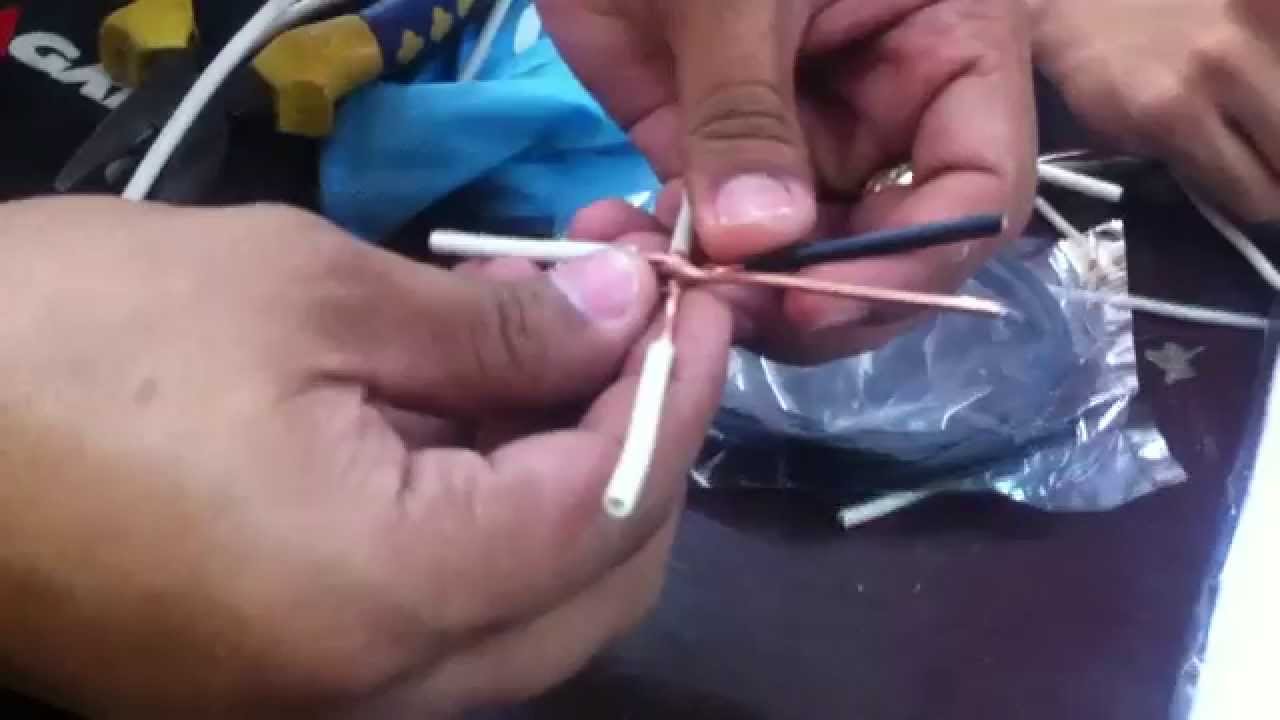 Electrical Wire Splices And Joints Double Wrapped Cross Joints YouTube electrical-wire-splices-and-joints-double-wrapped-cross-joints-youtube