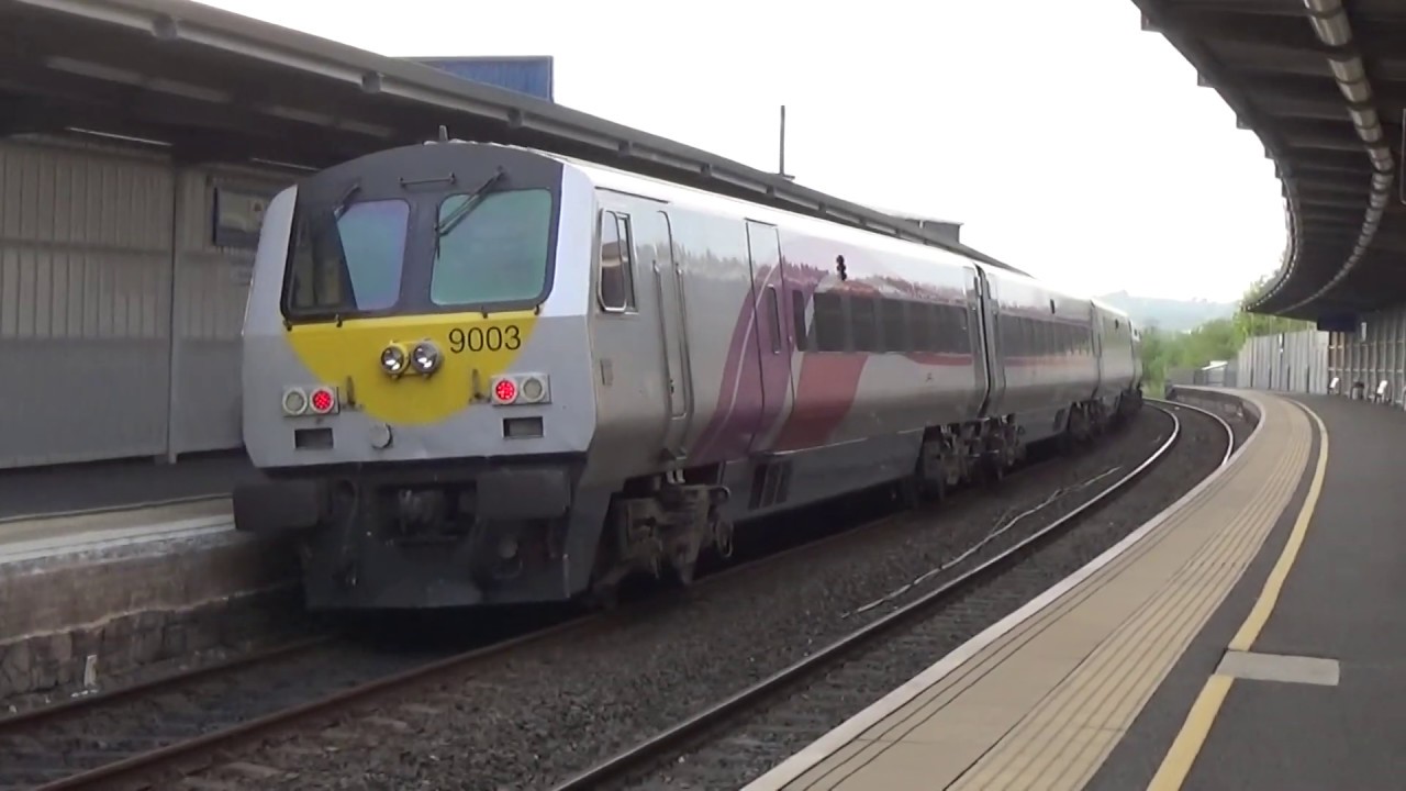 Enterprise Train At Newry Train Station - YouTube