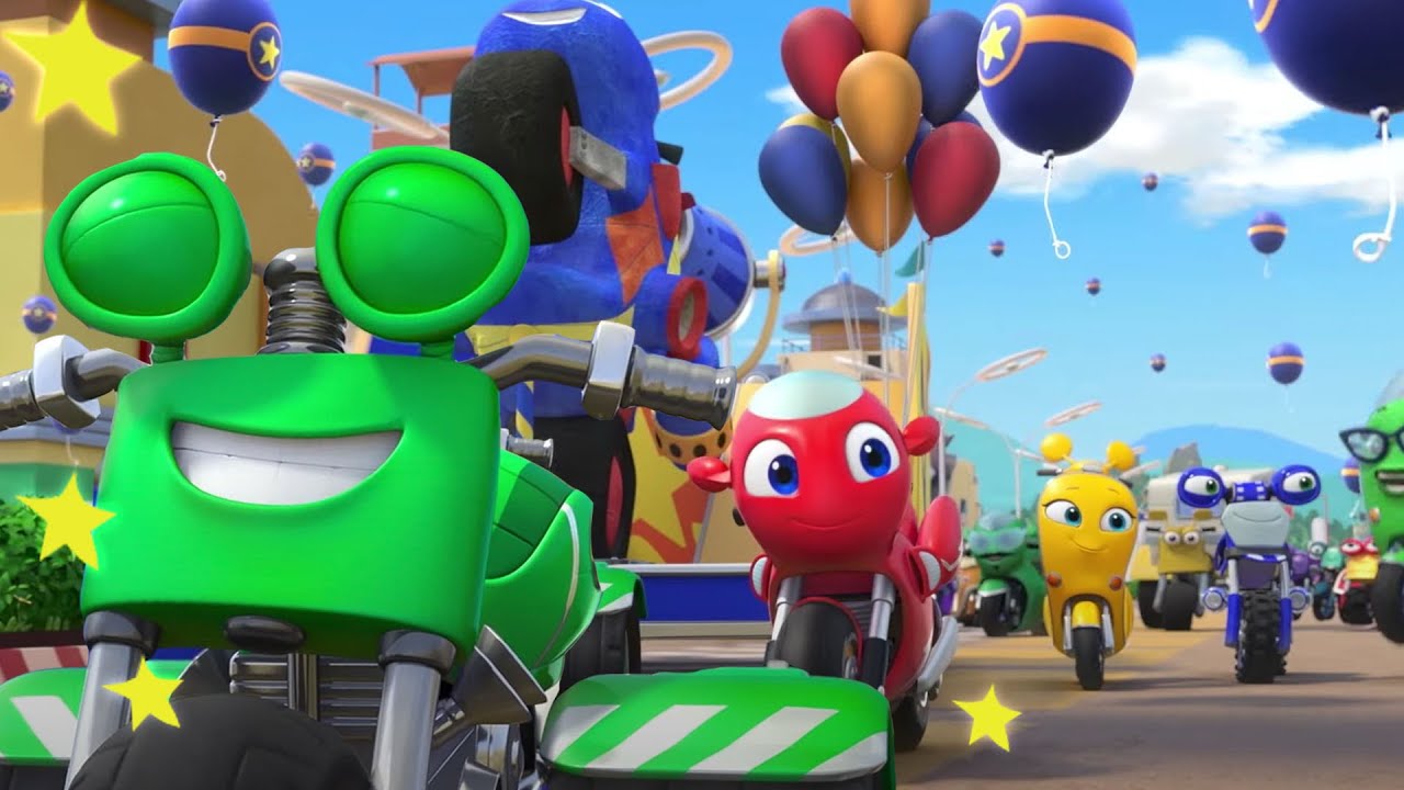 Ricky e o herói flutuante ⭐️ Ricky Zoom Brasil | Desenhos Animados ...